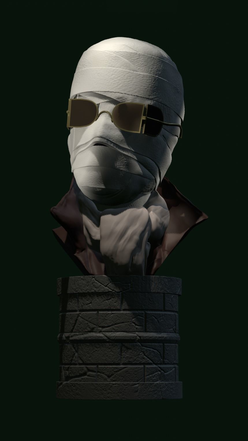 The Invisible Man - 3D print model 3D model 3D printable | CGTrader
