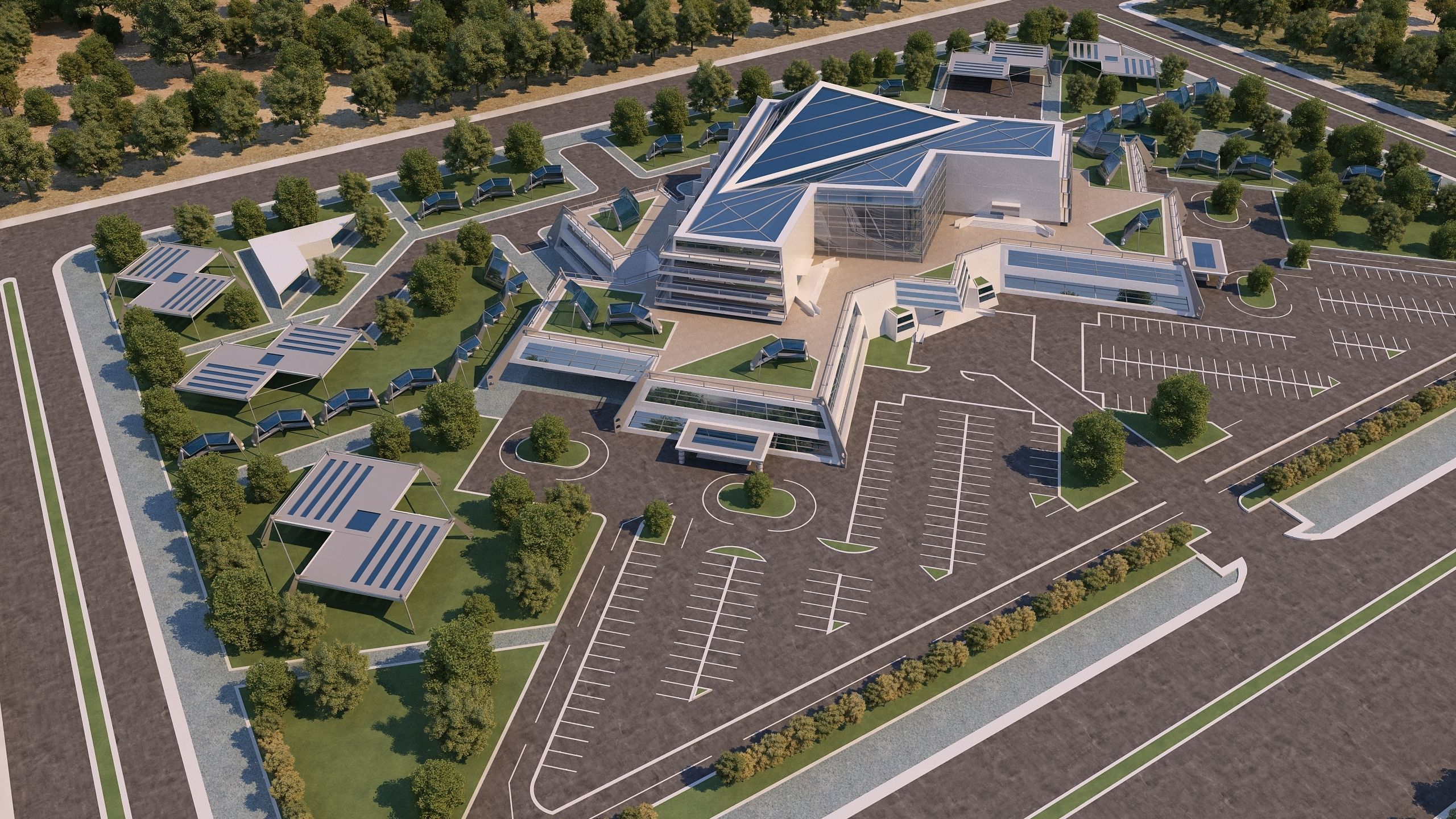 0129 - Hospital Architecture Project 3D model | CGTrader