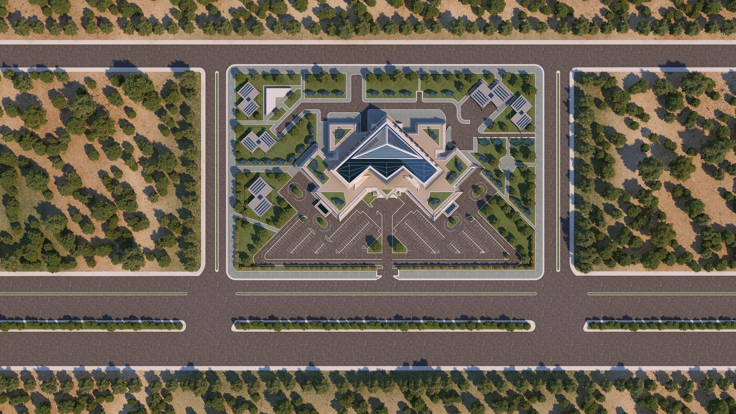 0129 - Hospital Architecture Project 3D model | CGTrader