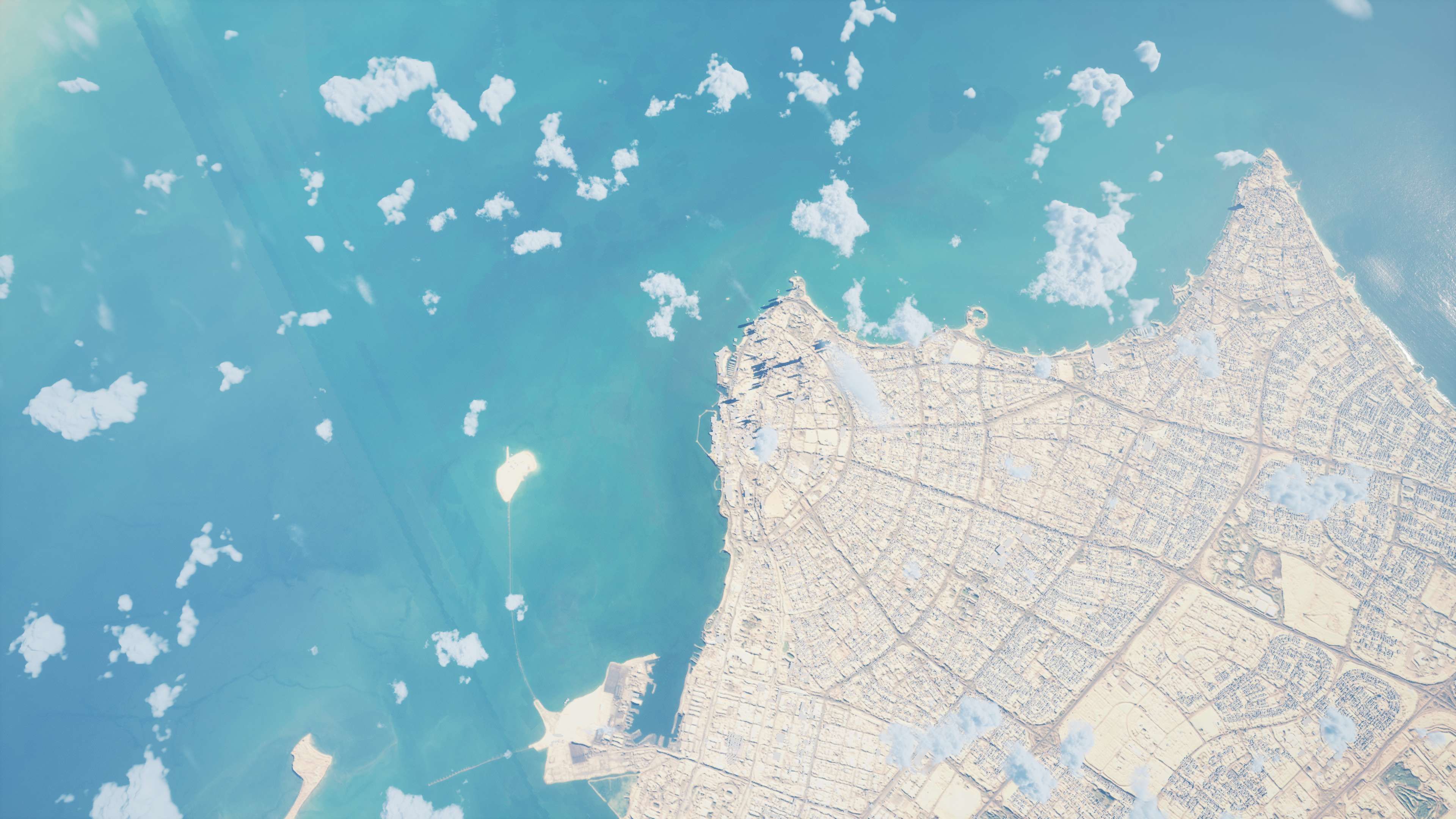 Kuwait City Kuwait City Landscape 3D Model 3D model | CGTrader