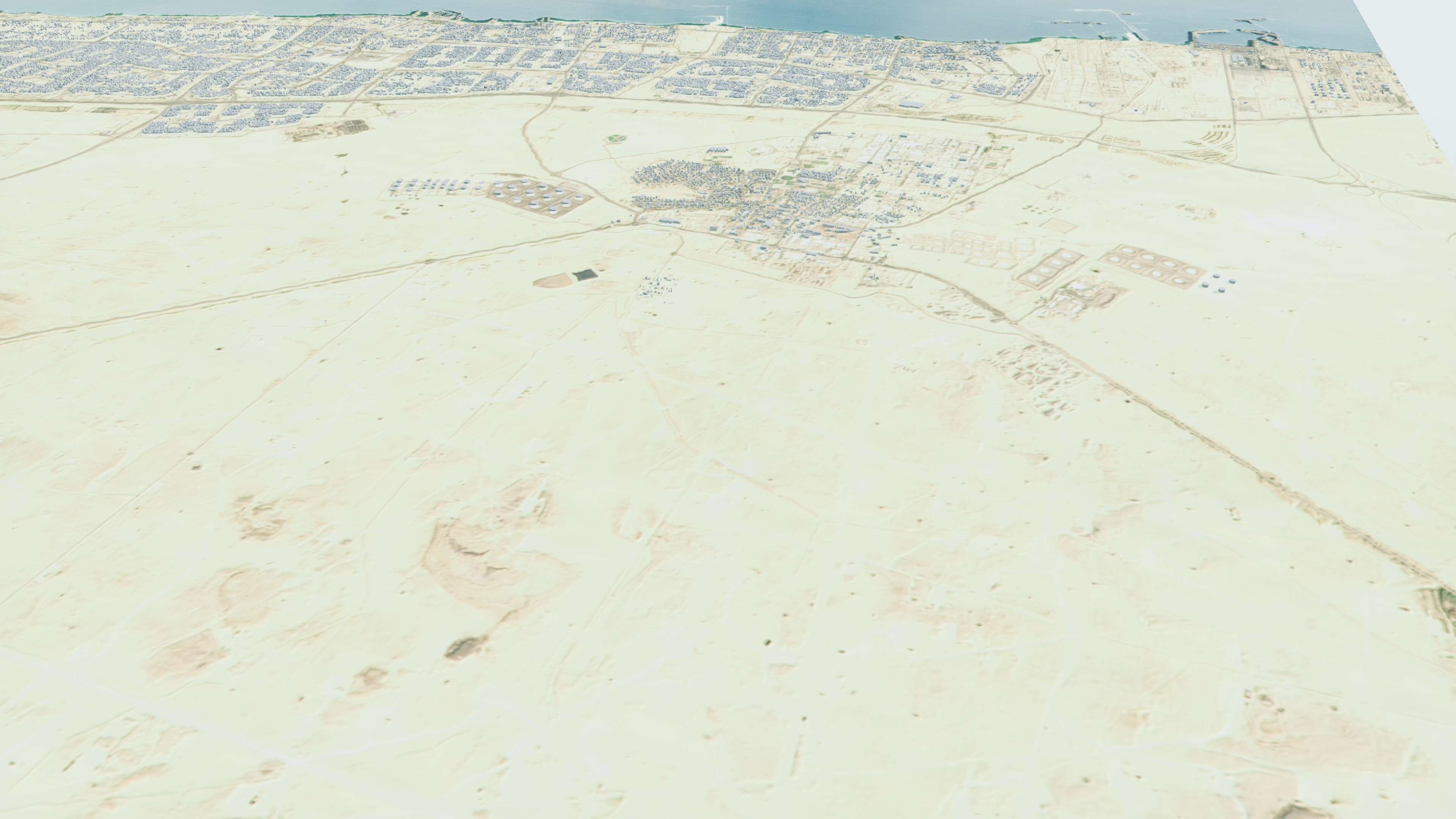 Kuwait City Kuwait City Landscape 3D Model 3D model | CGTrader