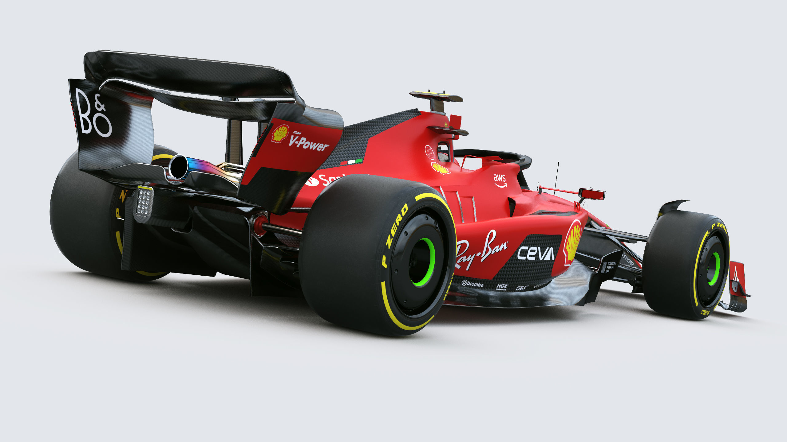 F1 Ferrari SF23 2023 3D model | CGTrader