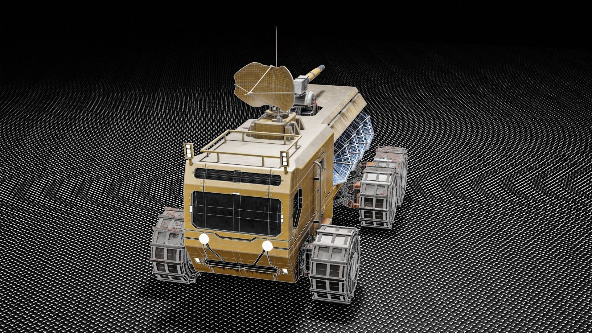 Rover Vehicle 3D model | CGTrader