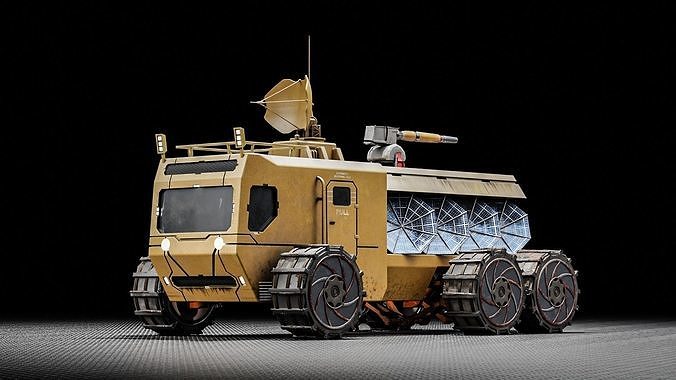 Rover Vehicle 3D model | CGTrader