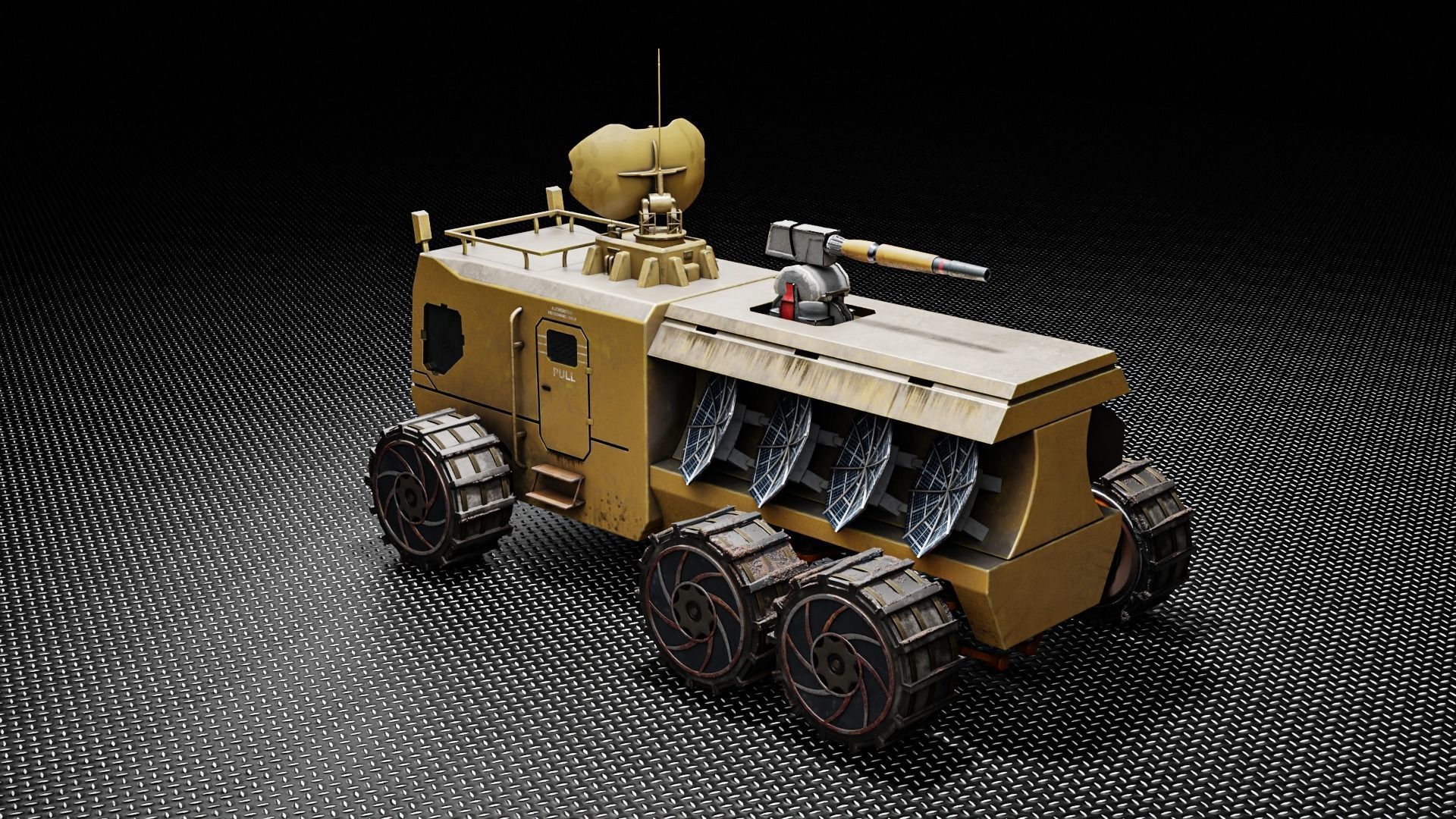 Rover Vehicle 3D model | CGTrader