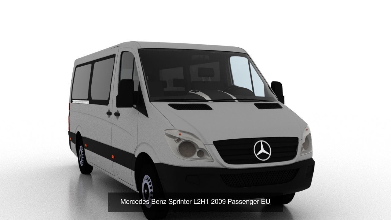 Mercedes Benz Sprinter L2H1 2009 Collection EU | CGTrader