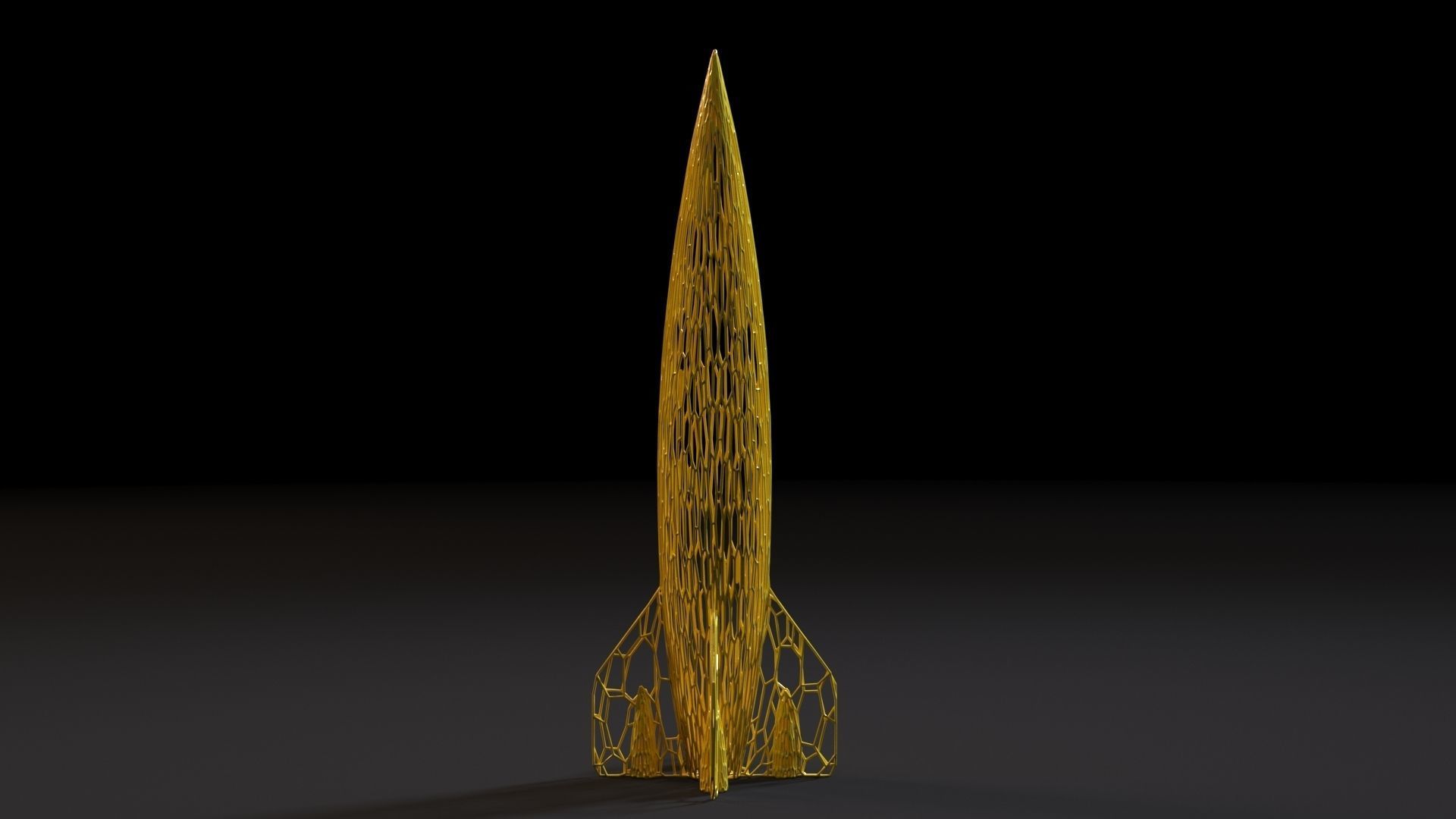 Rocket 3D model 3D printable | CGTrader