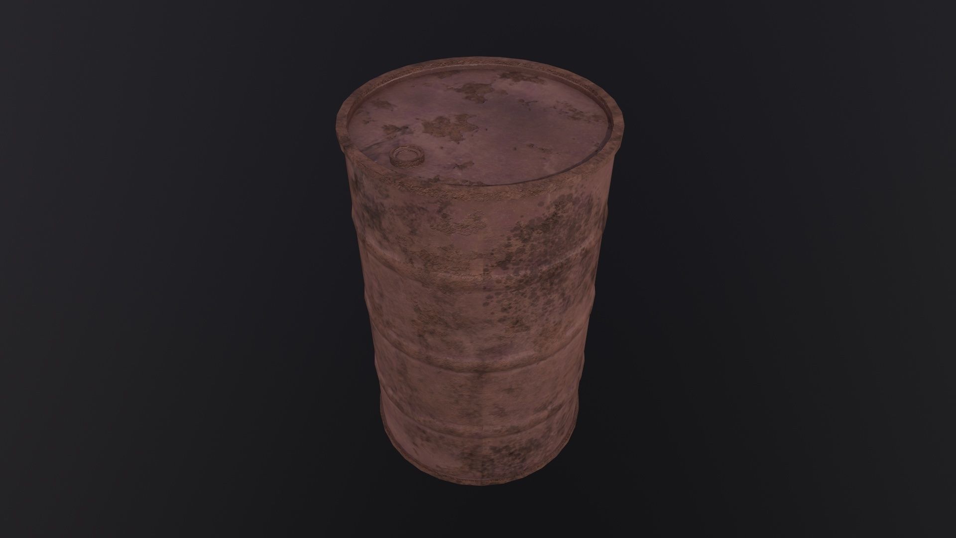 3D model Rusty drum 3D Model VR / AR / low-poly | CGTrader