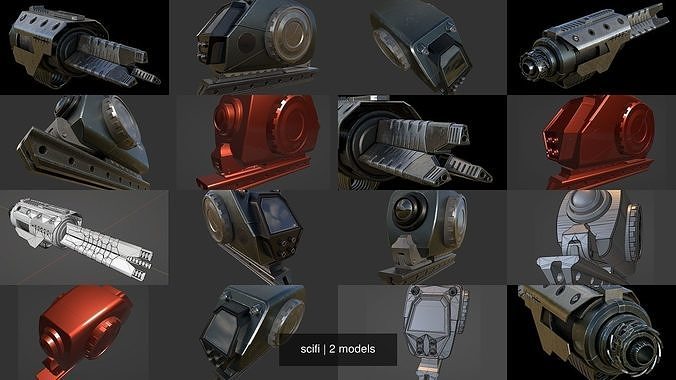 scifi 3D Model Collection | CGTrader