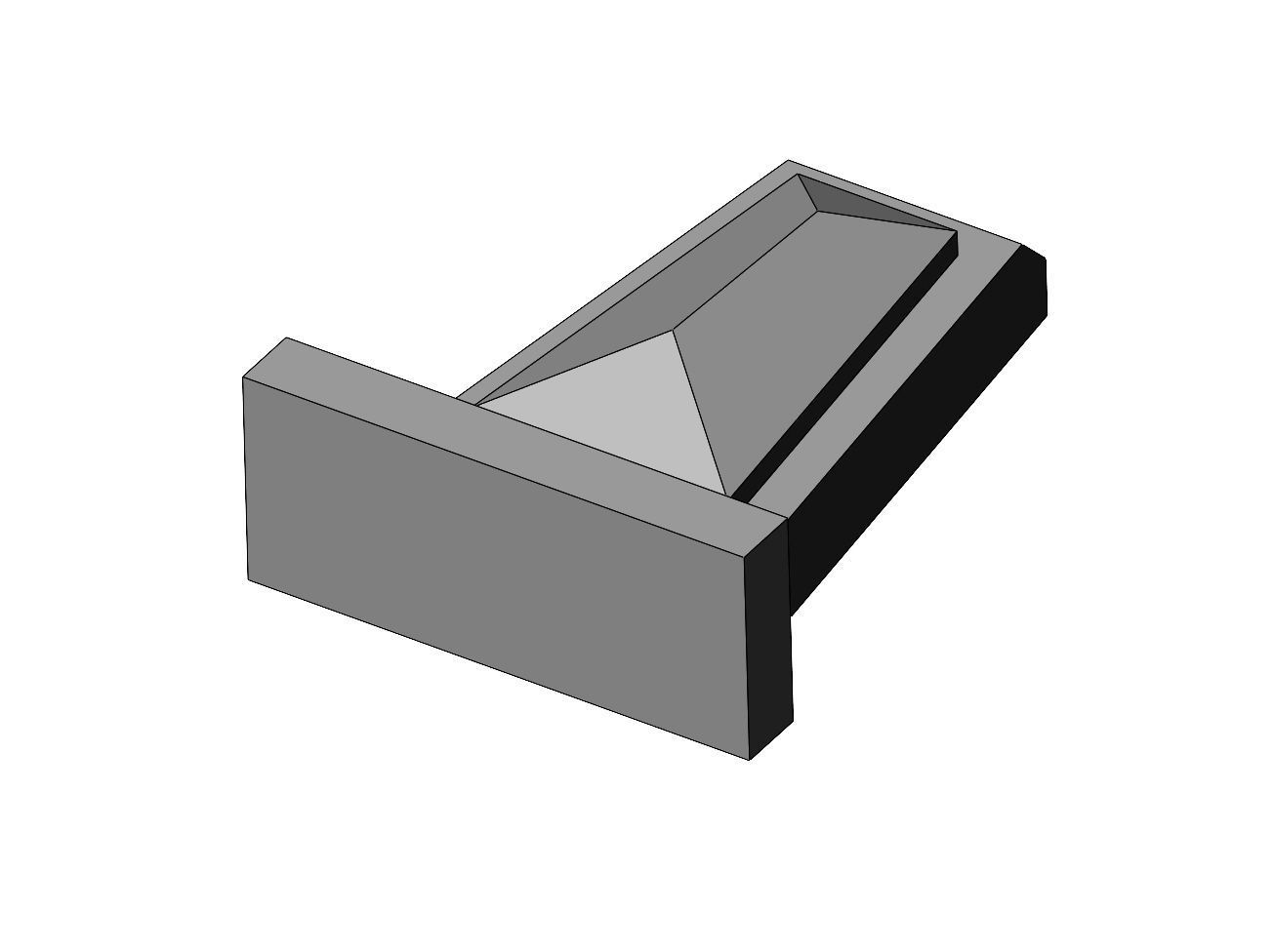 Tapered Neoclassical decorative corbel and bracket 3D model 3D ...