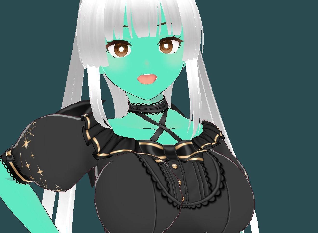 3D model Aria VRChat 3D model VR / AR / low-poly | CGTrader