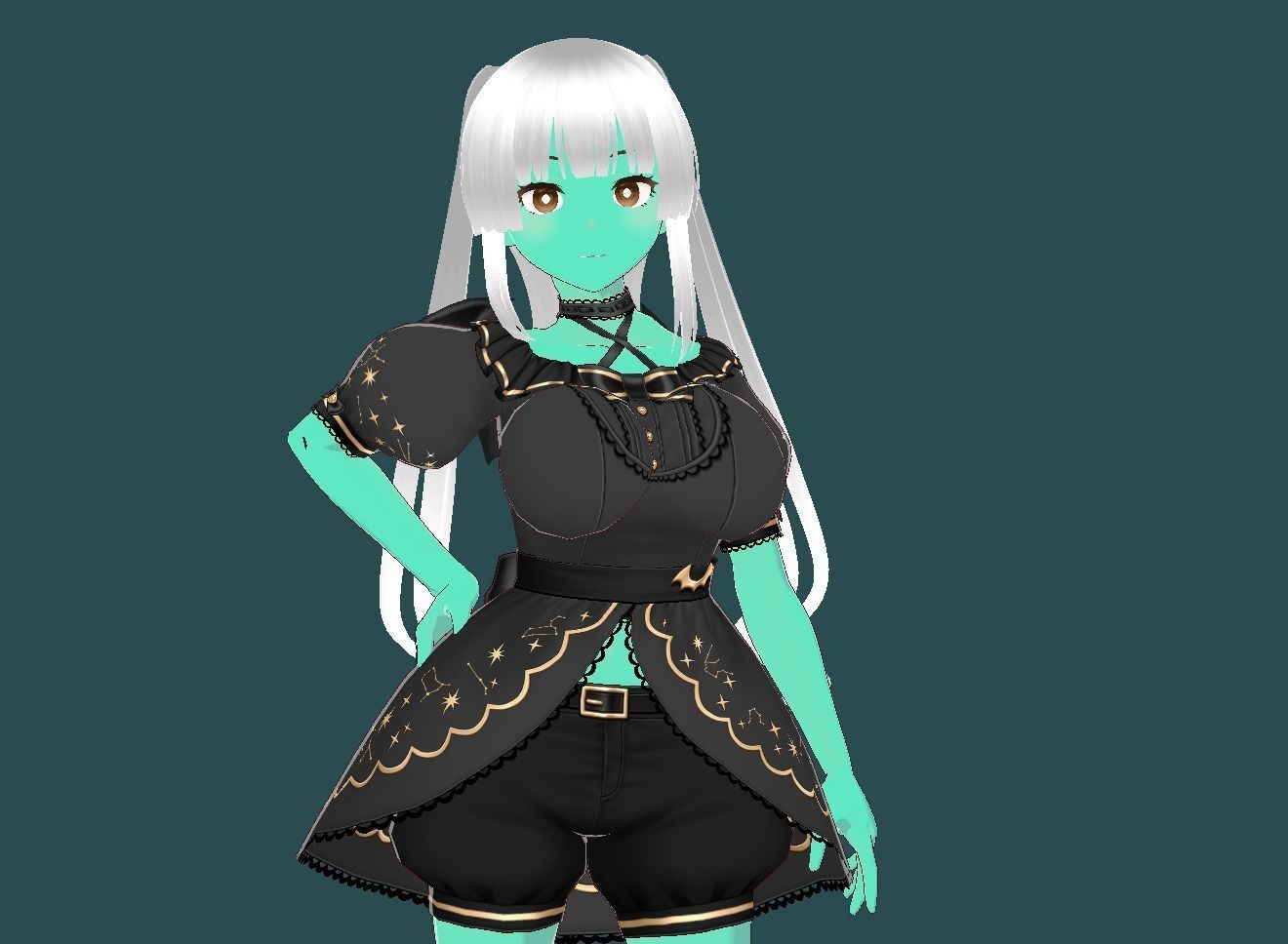 3D model Aria VRChat 3D model VR / AR / low-poly | CGTrader