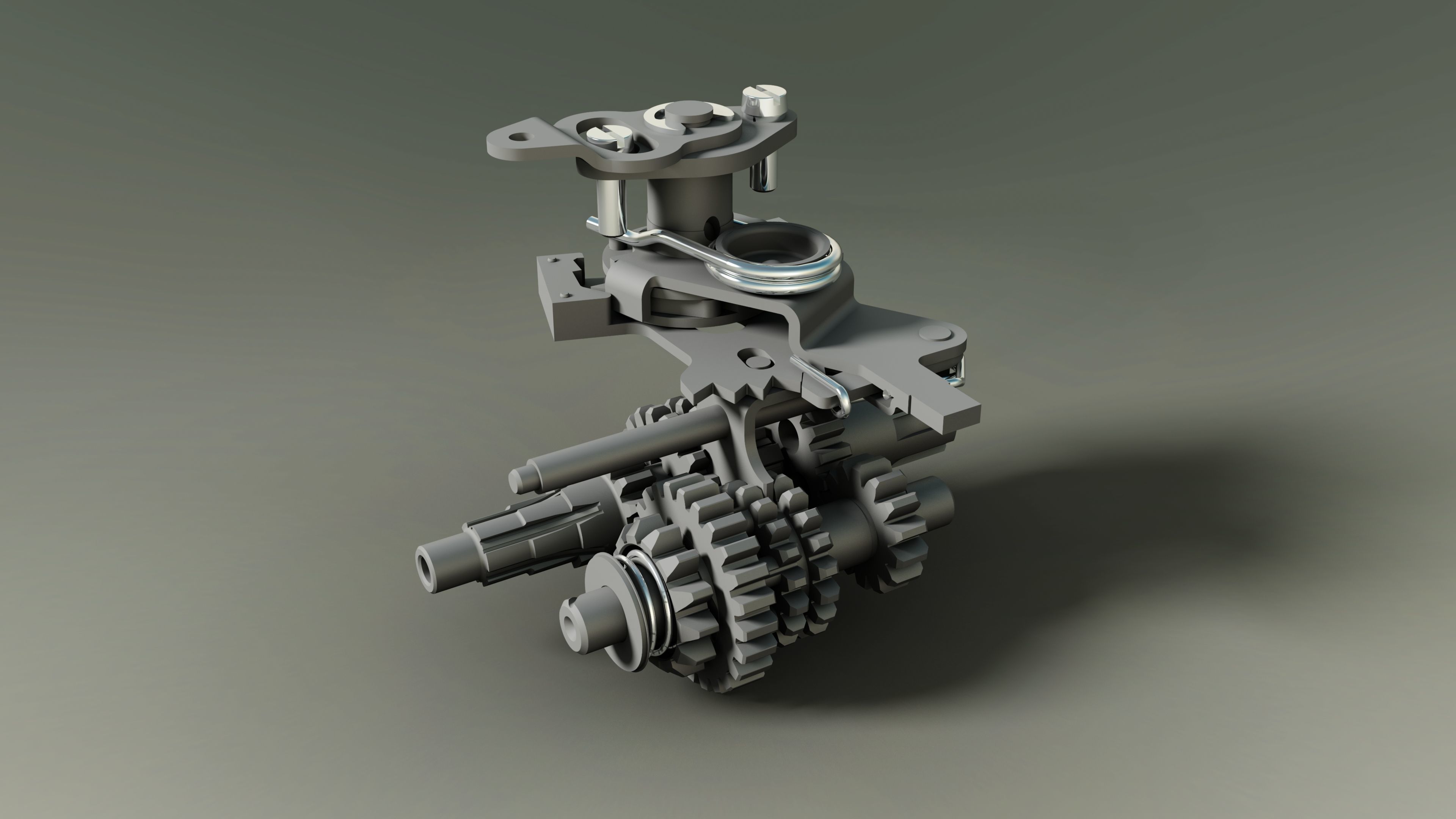 Gearbox Jawa 50 23 motorcycle 3D model | CGTrader
