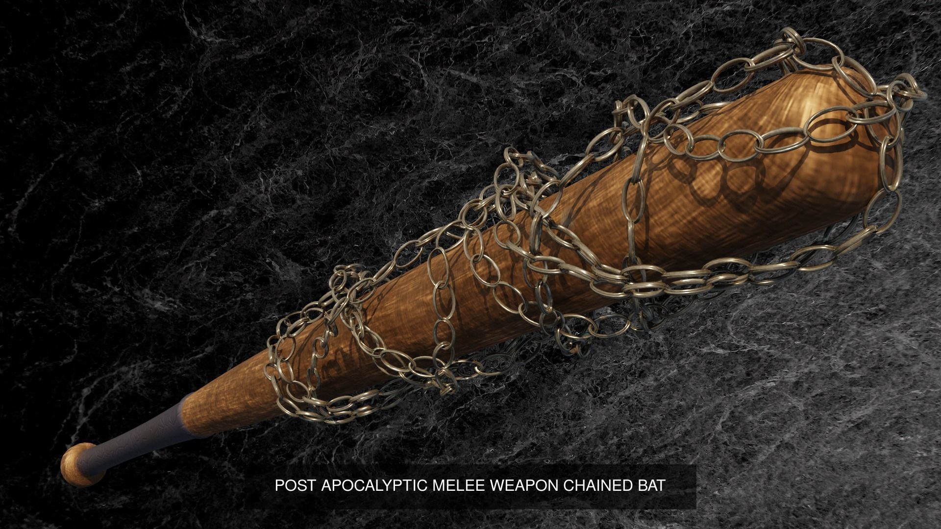 3D Model Collection POST APOCALYPTIC MELEE WEAPON SET VR / AR / low ...