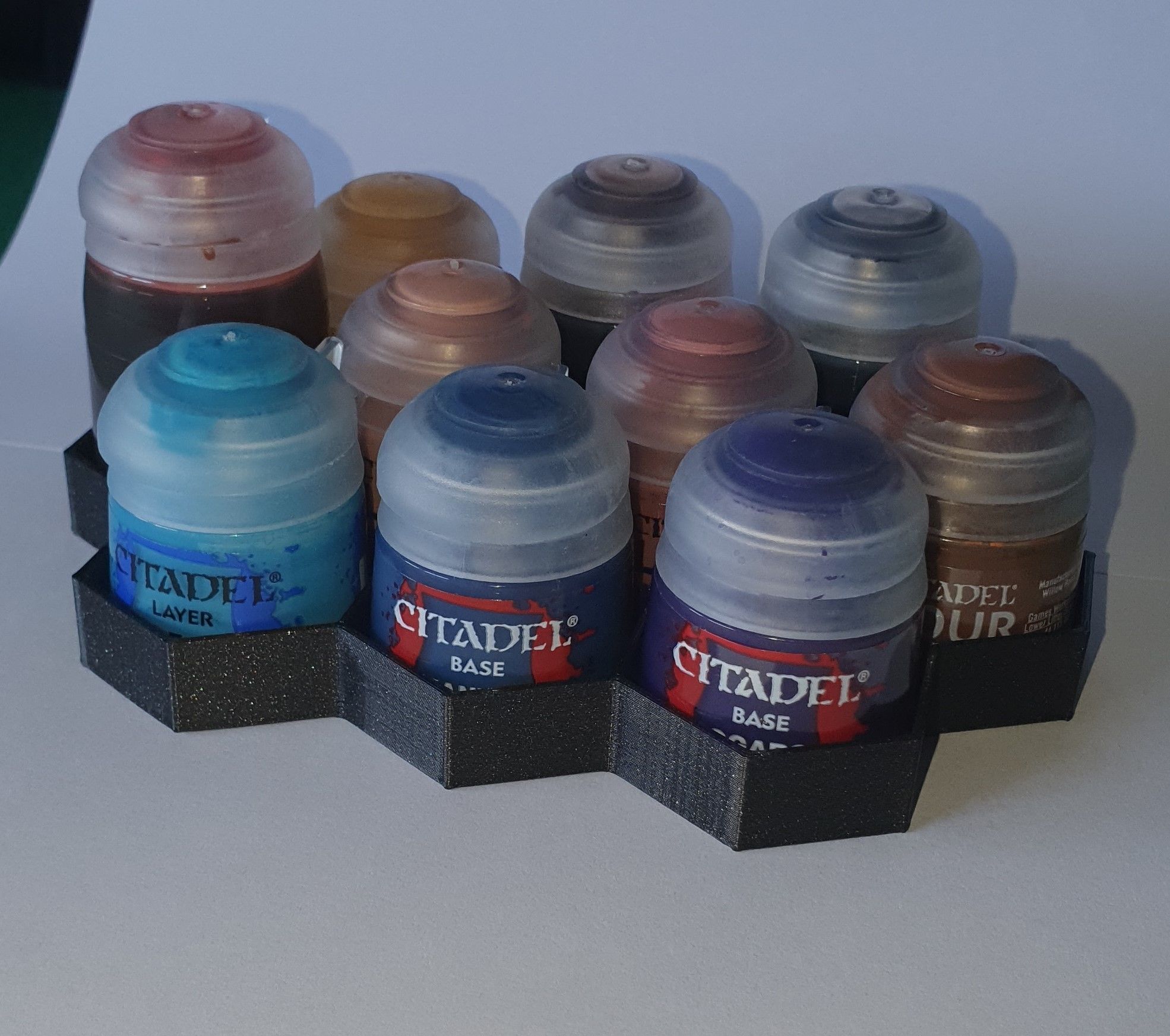 Citadel Acrylic Color Holder 3D model 3D printable | CGTrader