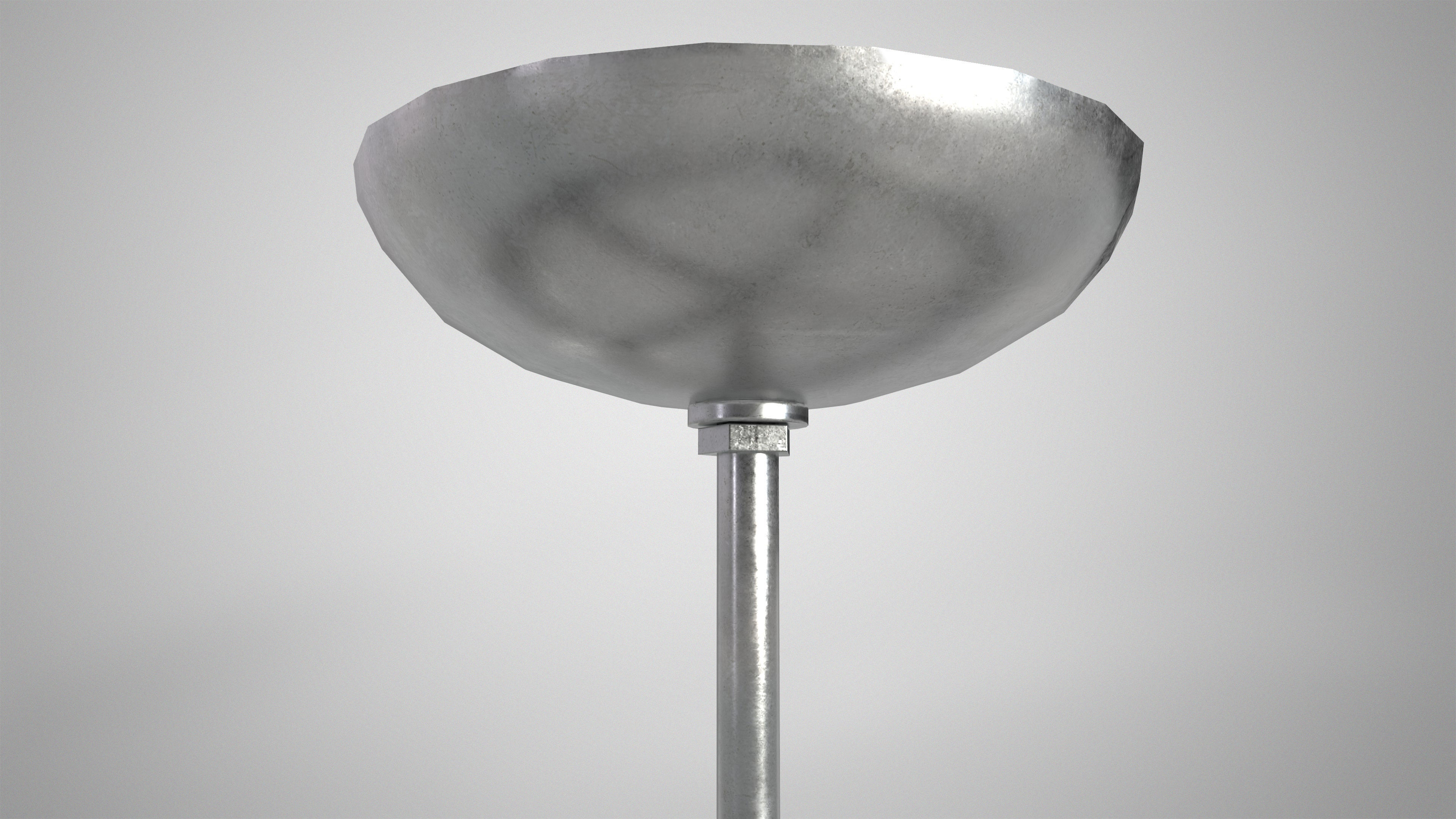 3D model Retro Cafe Ticket Holder - Old Diner Order Wheel Gameready VR ...