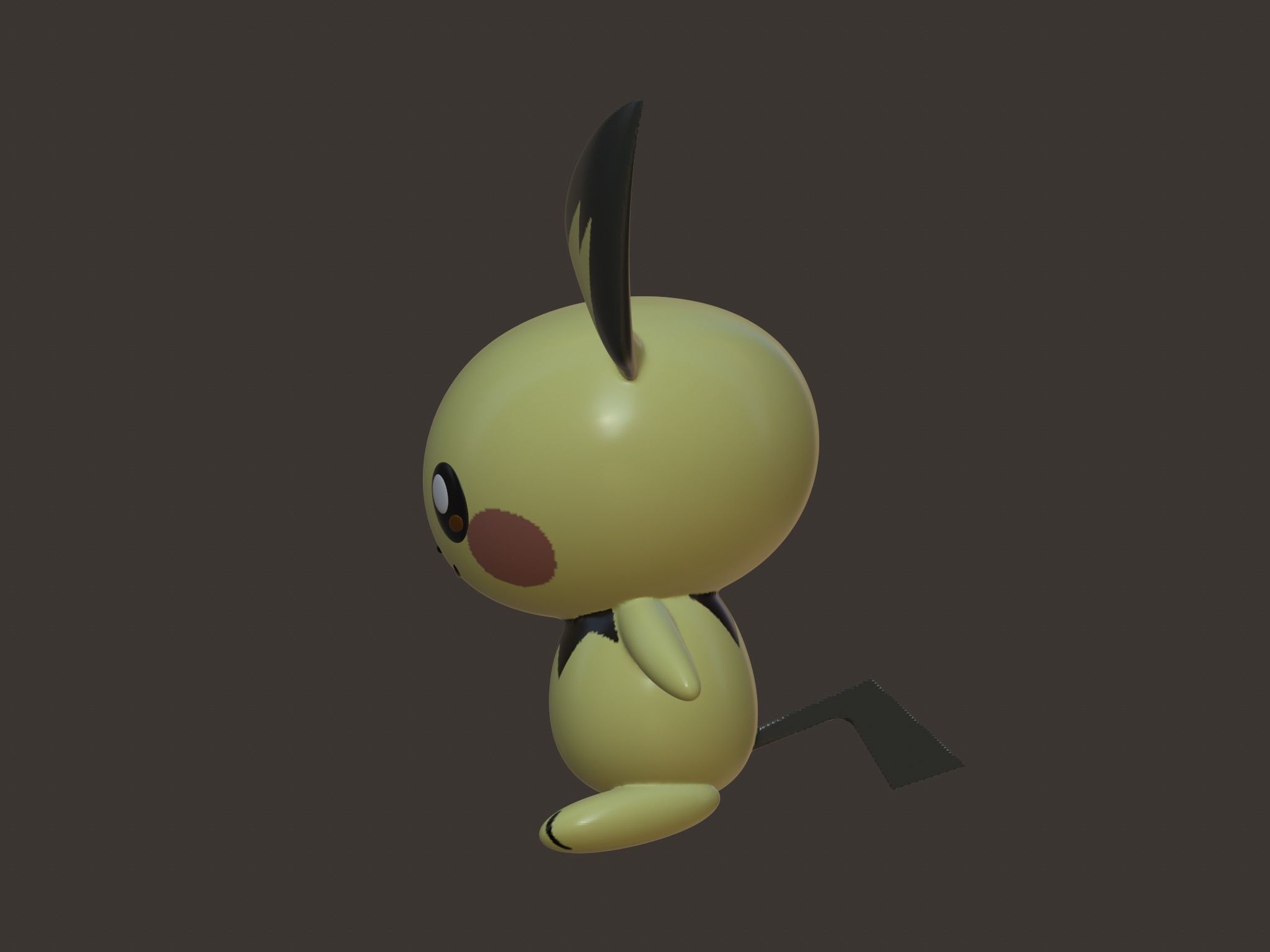 Pokemon - Pichu 3D model | CGTrader