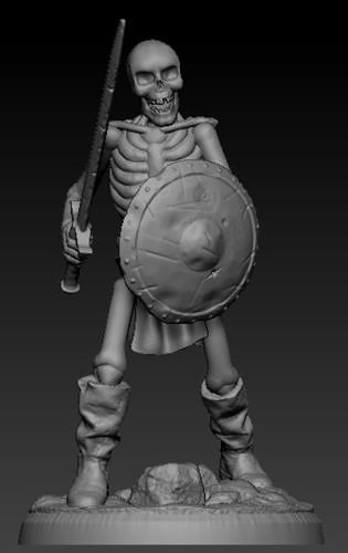 Skeleton Army 35mm 3D model 3D printable | CGTrader