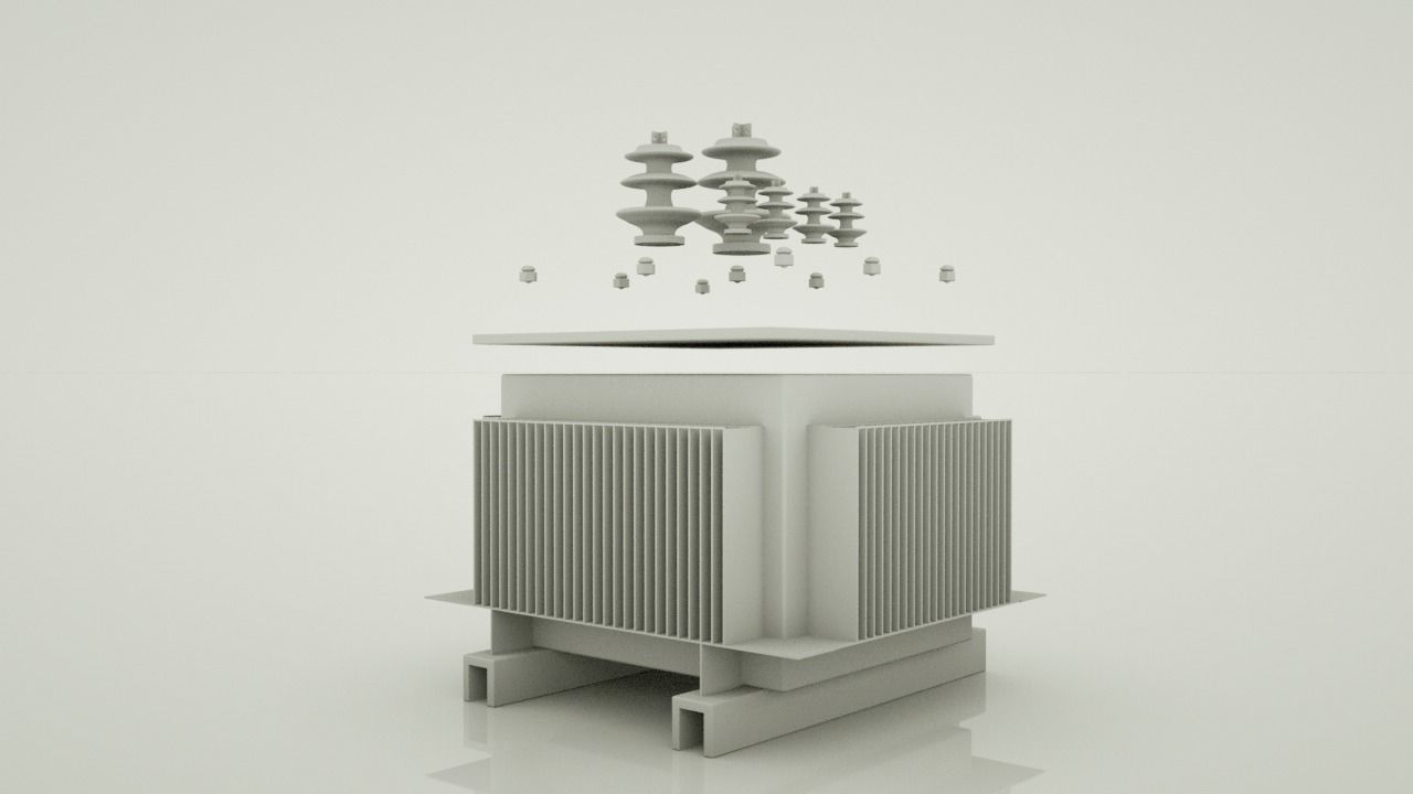 current transformer free 3D model | CGTrader