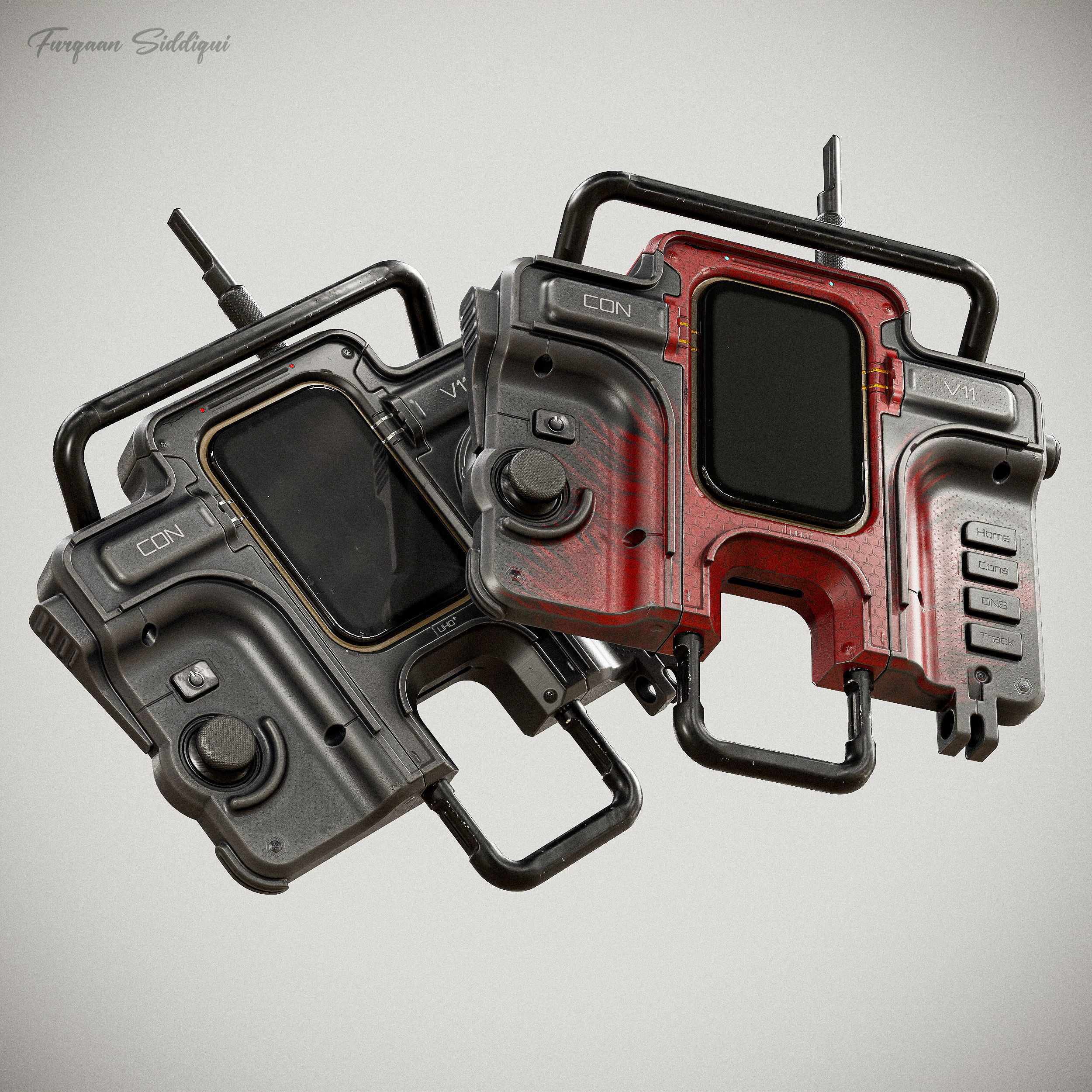 3D model Sci-fi Controller V11 PBR VR / AR / low-poly | CGTrader