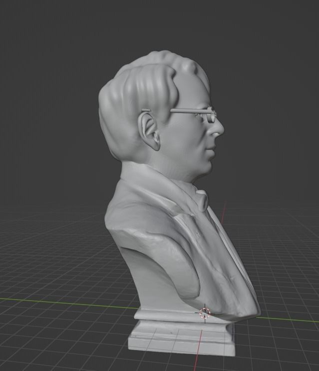 William Butler Yeats 3D model 3D printable | CGTrader