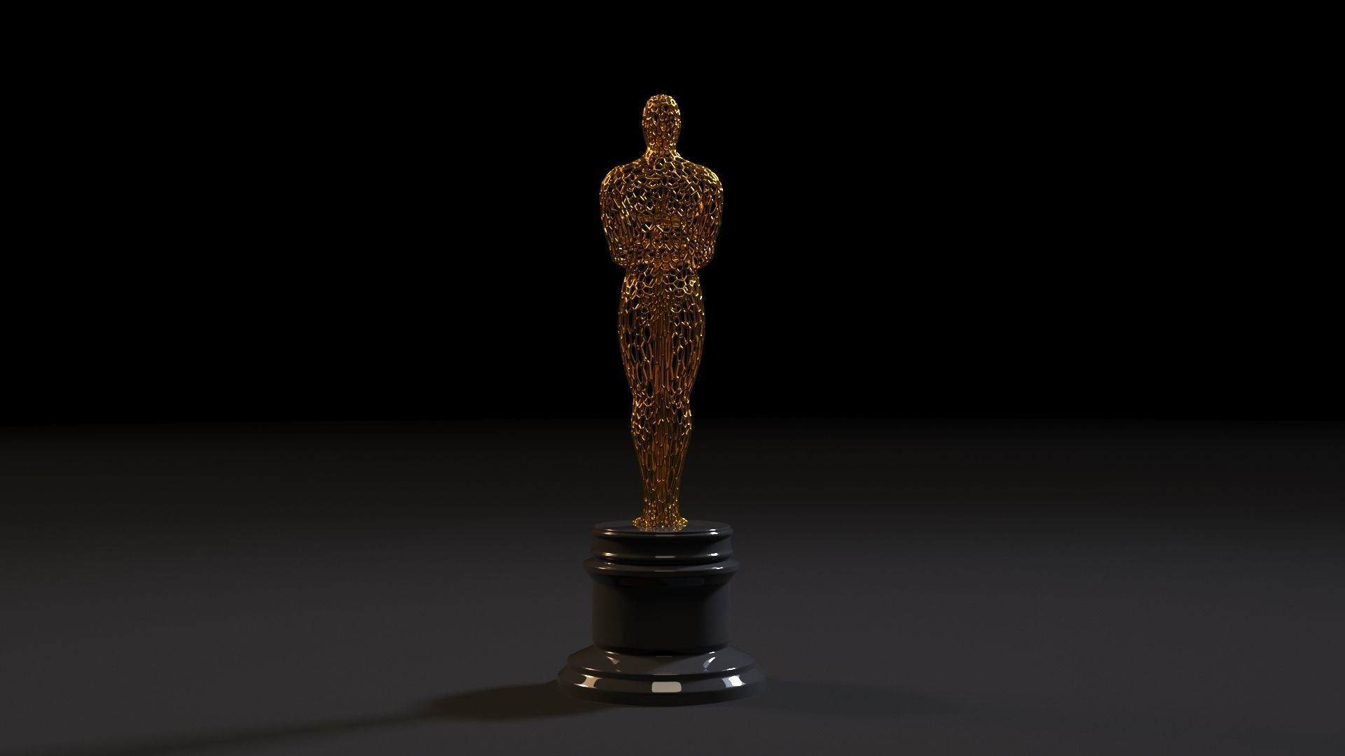 Oscar statue 3D model 3D printable | CGTrader