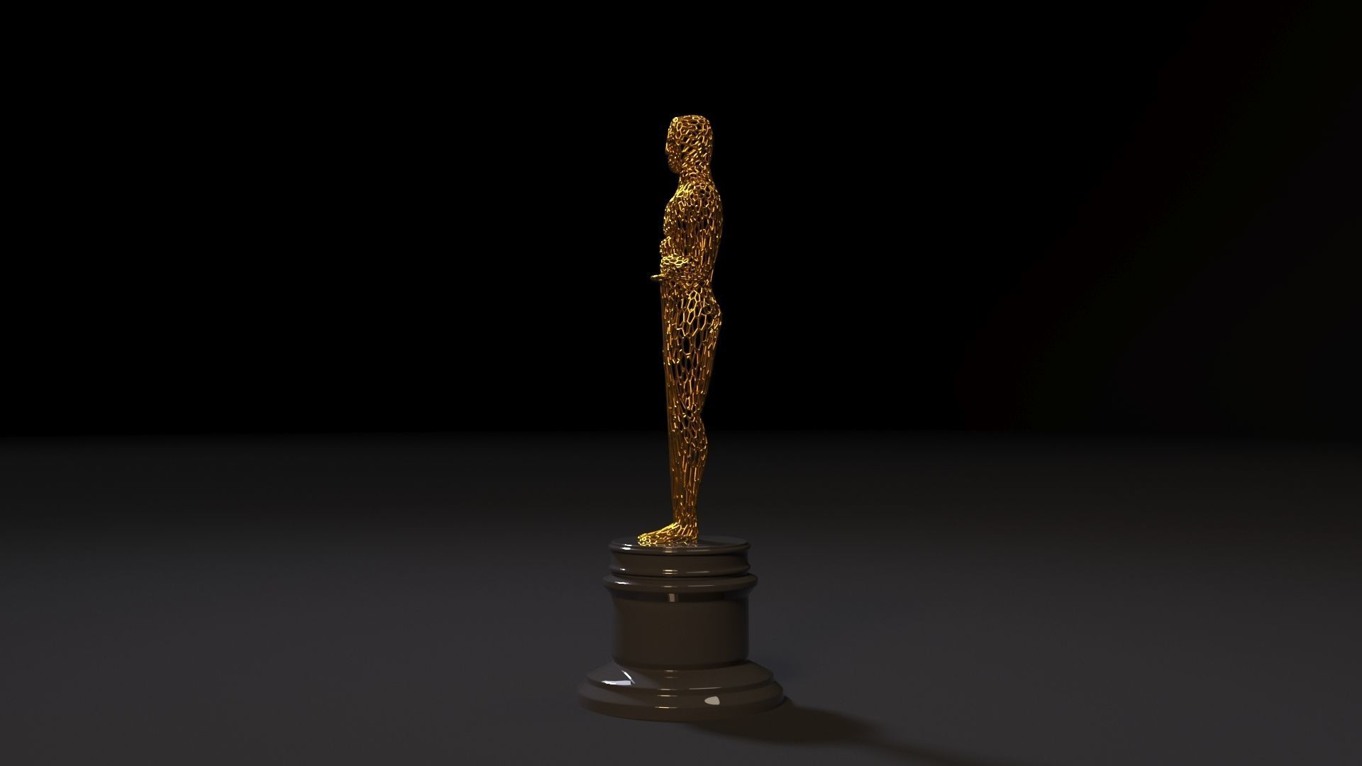 Oscar statue 3D model 3D printable | CGTrader