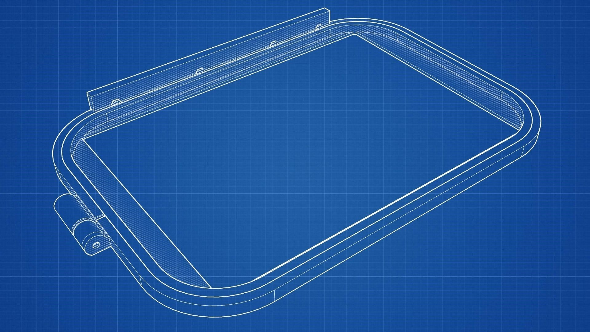 Embroidery Frames Brother BP 3D model 3D printable | CGTrader