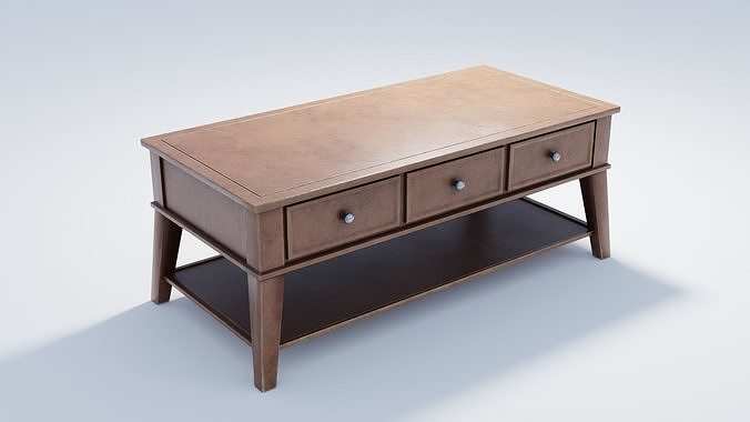 3D model Coffee Table with 4K textures VR / AR / low-poly | CGTrader