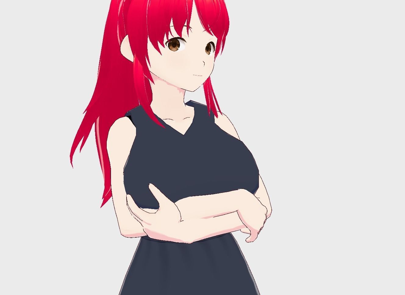 3D model Anime Girl Vrchat 3D model VR / AR / low-poly | CGTrader