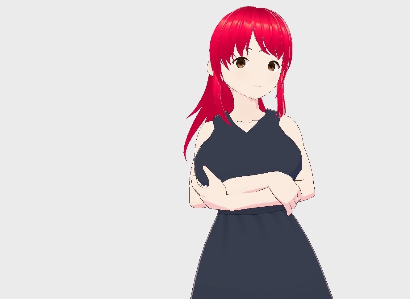 3D model Anime Girl Vrchat 3D model VR / AR / low-poly | CGTrader