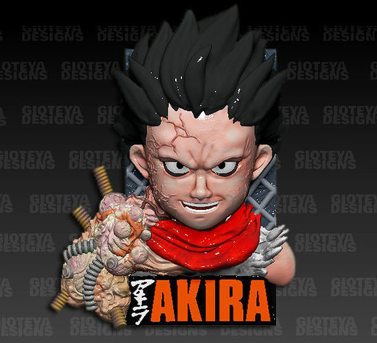 AKIRA Tetsuo Mutation 3D model | CGTrader