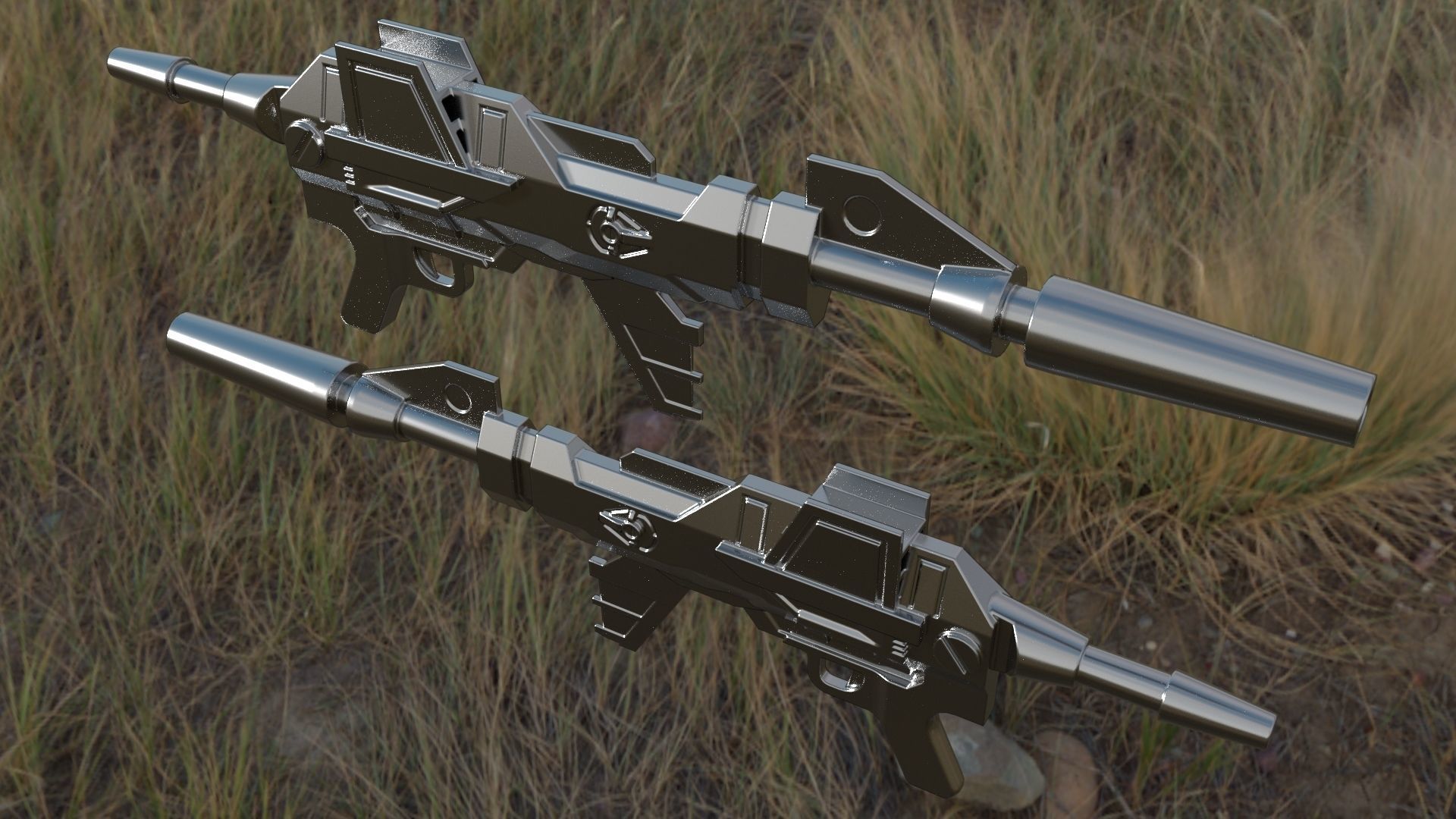 3D model Transformers Mirage G1 Gun VR / AR / low-poly | CGTrader