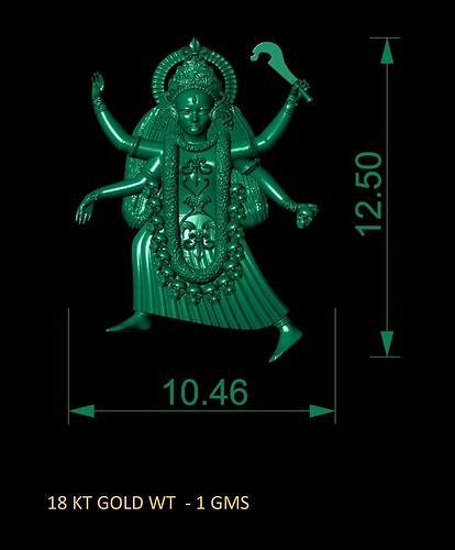 kali mata 3D model 3D printable | CGTrader