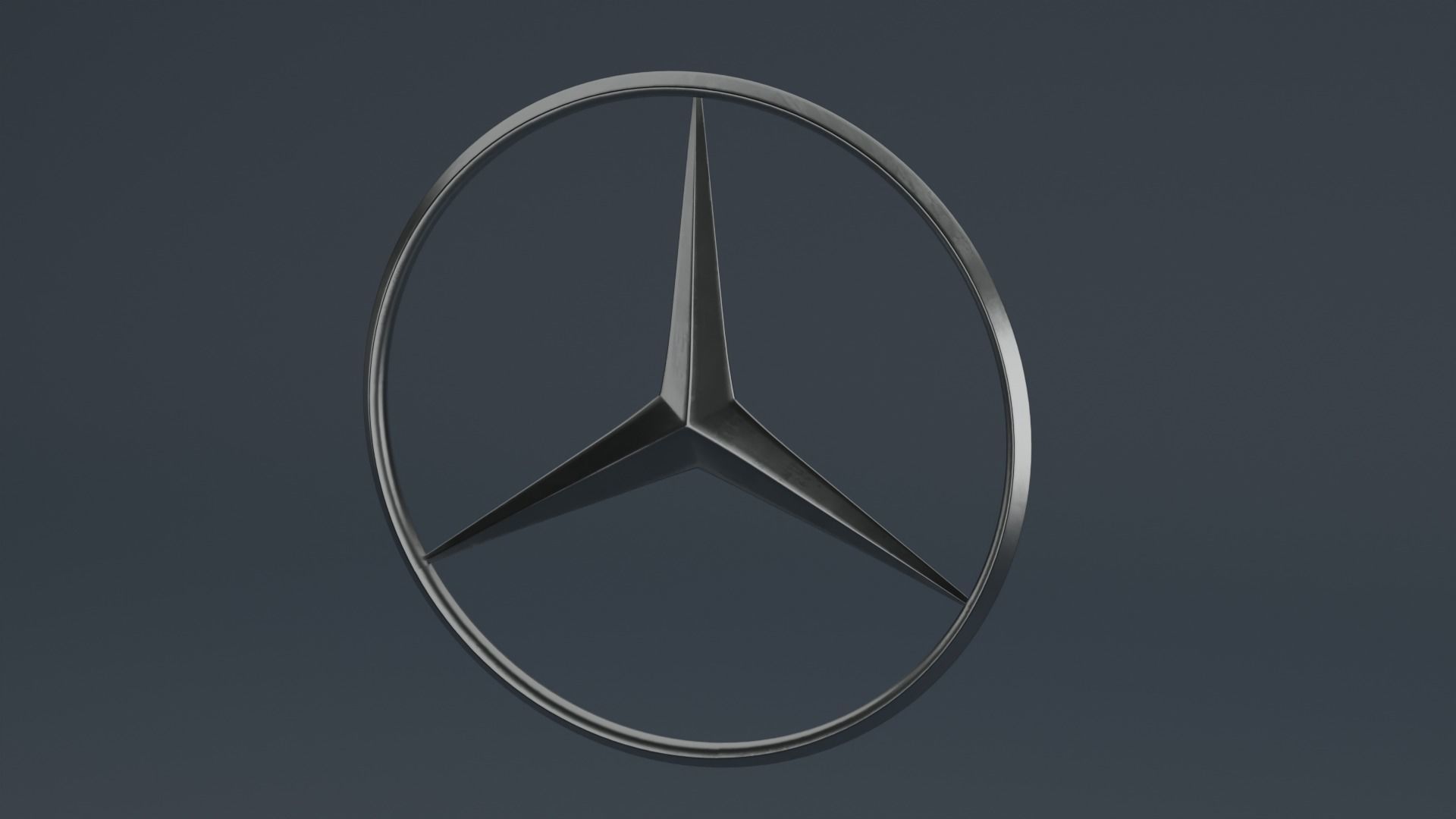 Mersedes Benz Emblem Logo 3D model | CGTrader