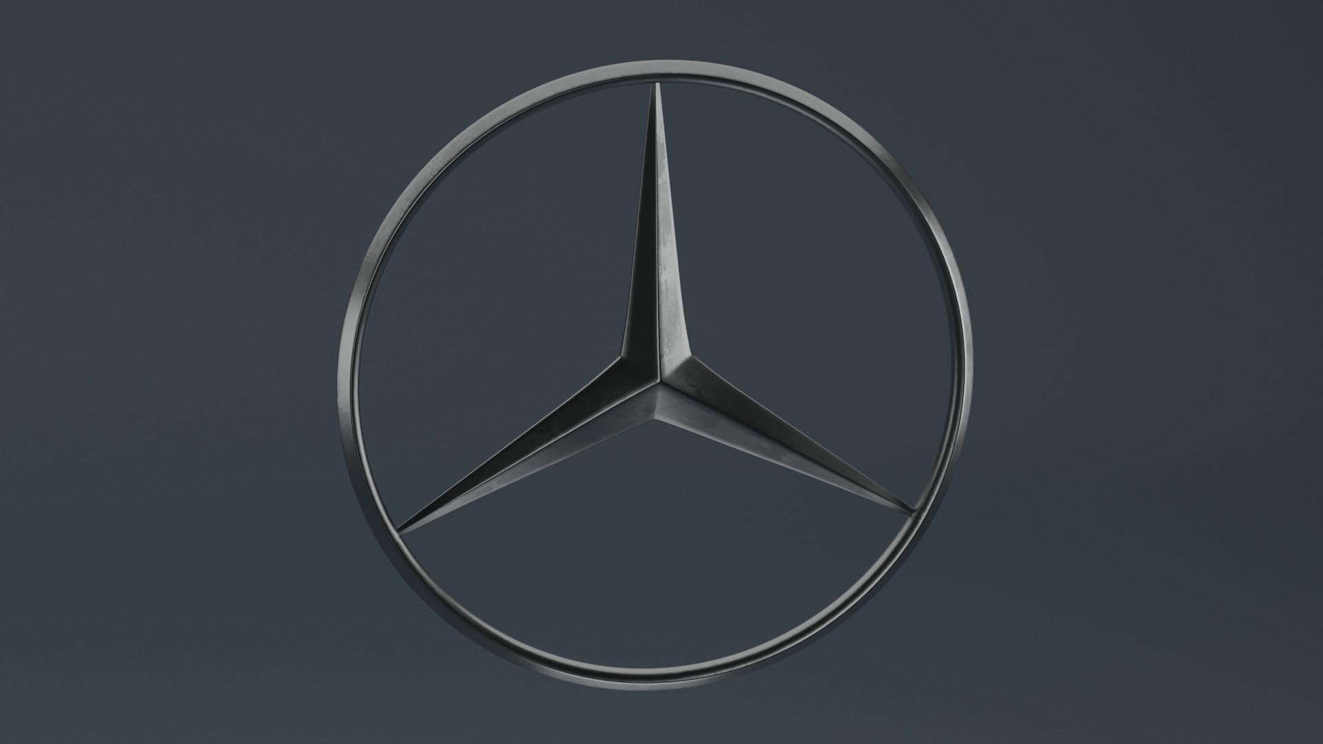 Mersedes Benz Emblem Logo 3D model | CGTrader