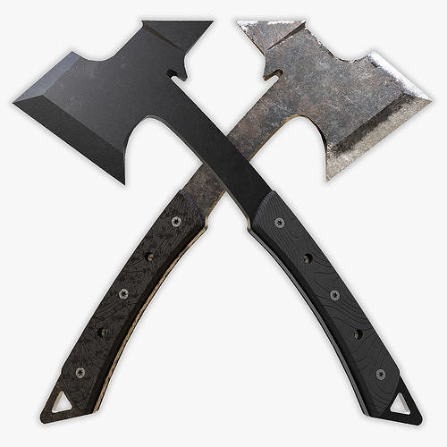 3D model Tech Axe VR / AR / low-poly | CGTrader