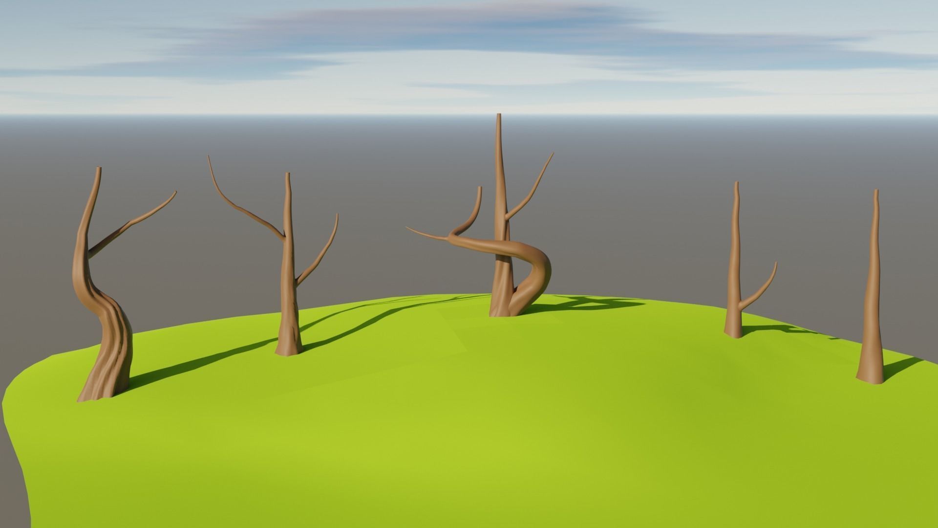 5 Stylized High Poly Trunk 3D model | CGTrader