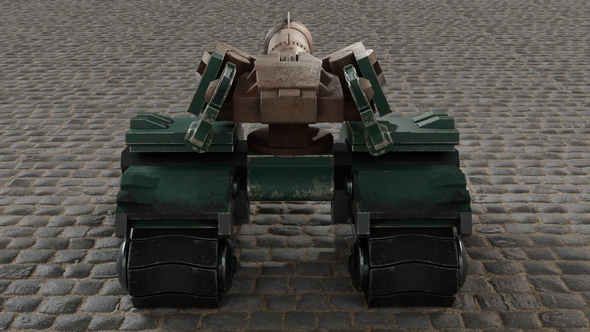 Overwatch - Bastion Tank 3D model | CGTrader