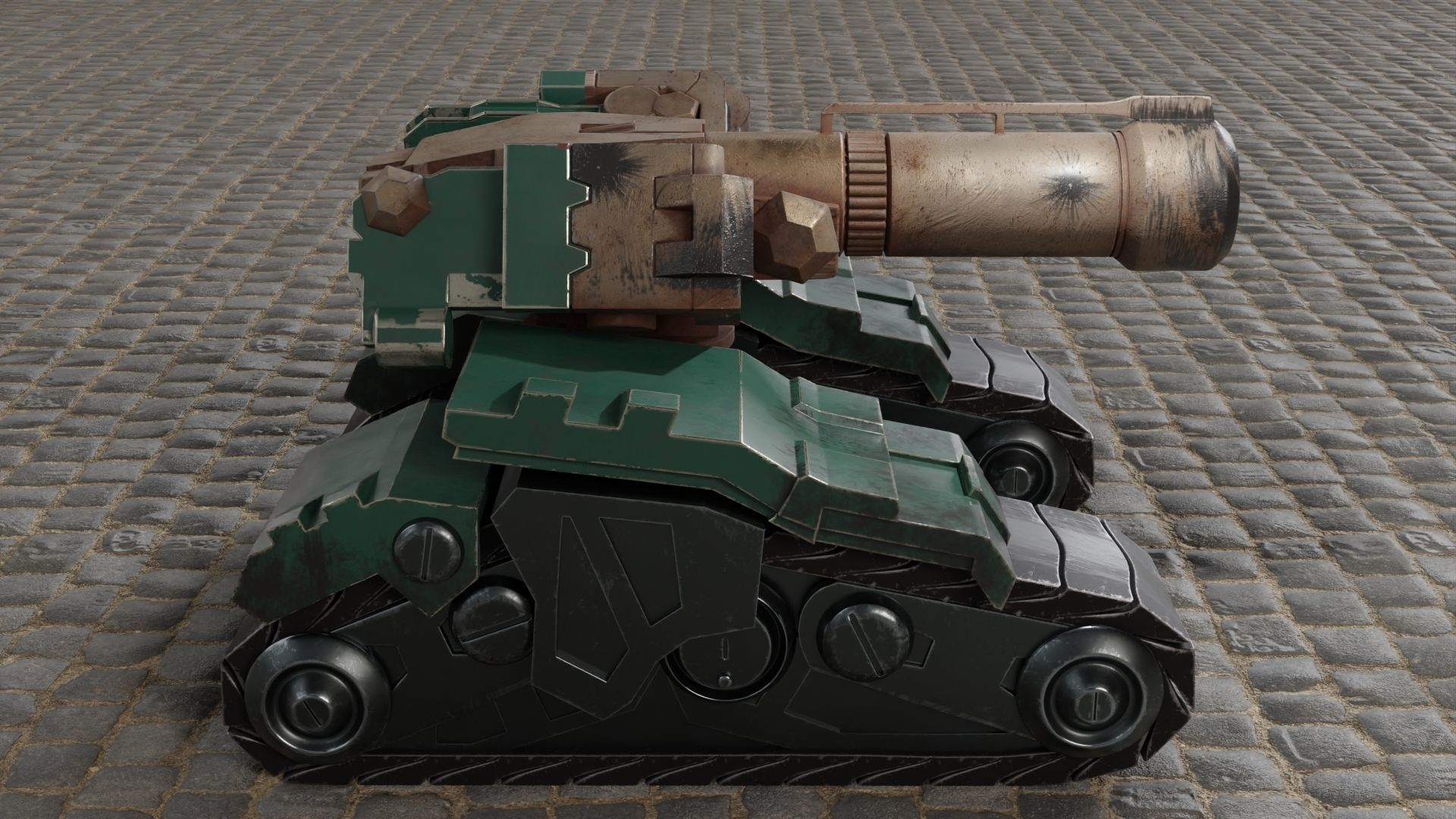 Overwatch - Bastion Tank 3D model | CGTrader