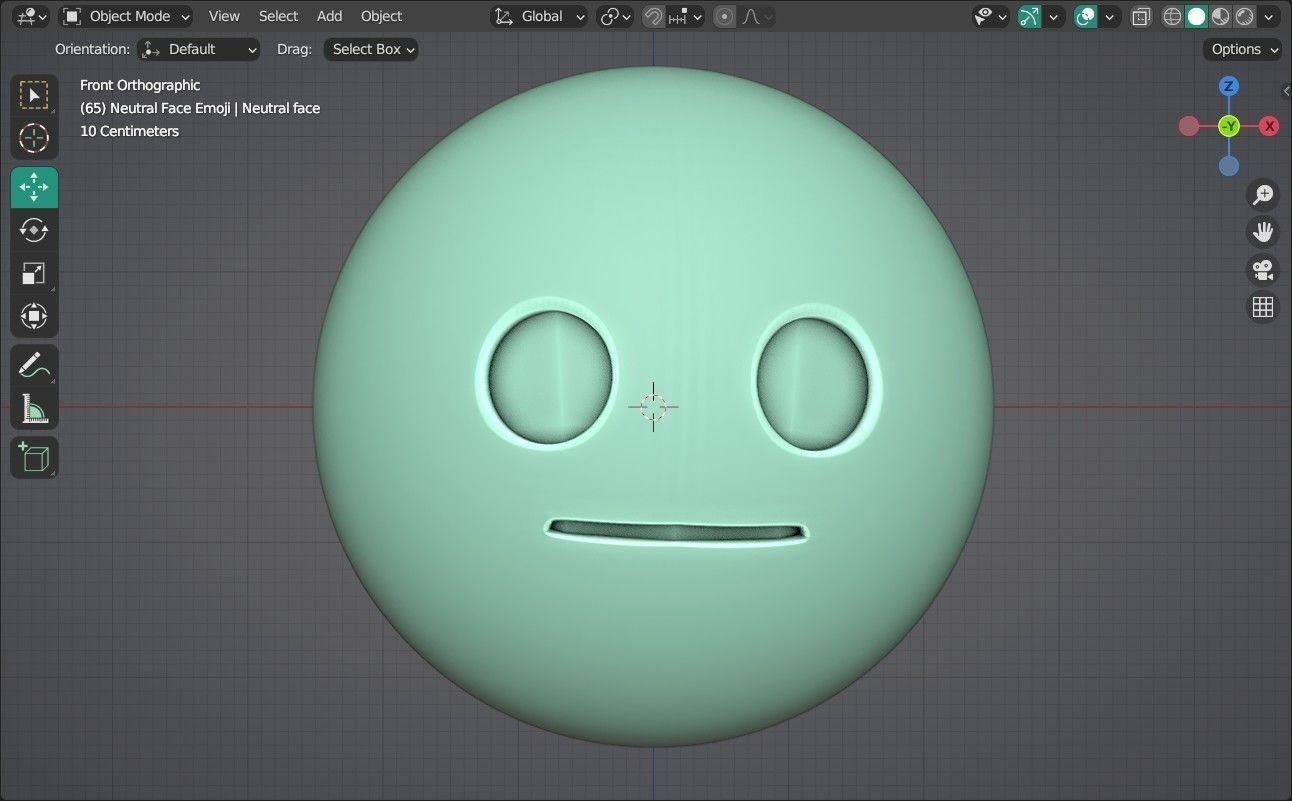 3D model Neutral Face Animated Emoji VR / AR / low-poly | CGTrader