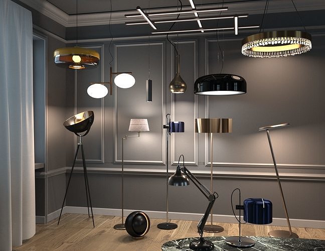 LIGHTING ITEMS 3D model | CGTrader