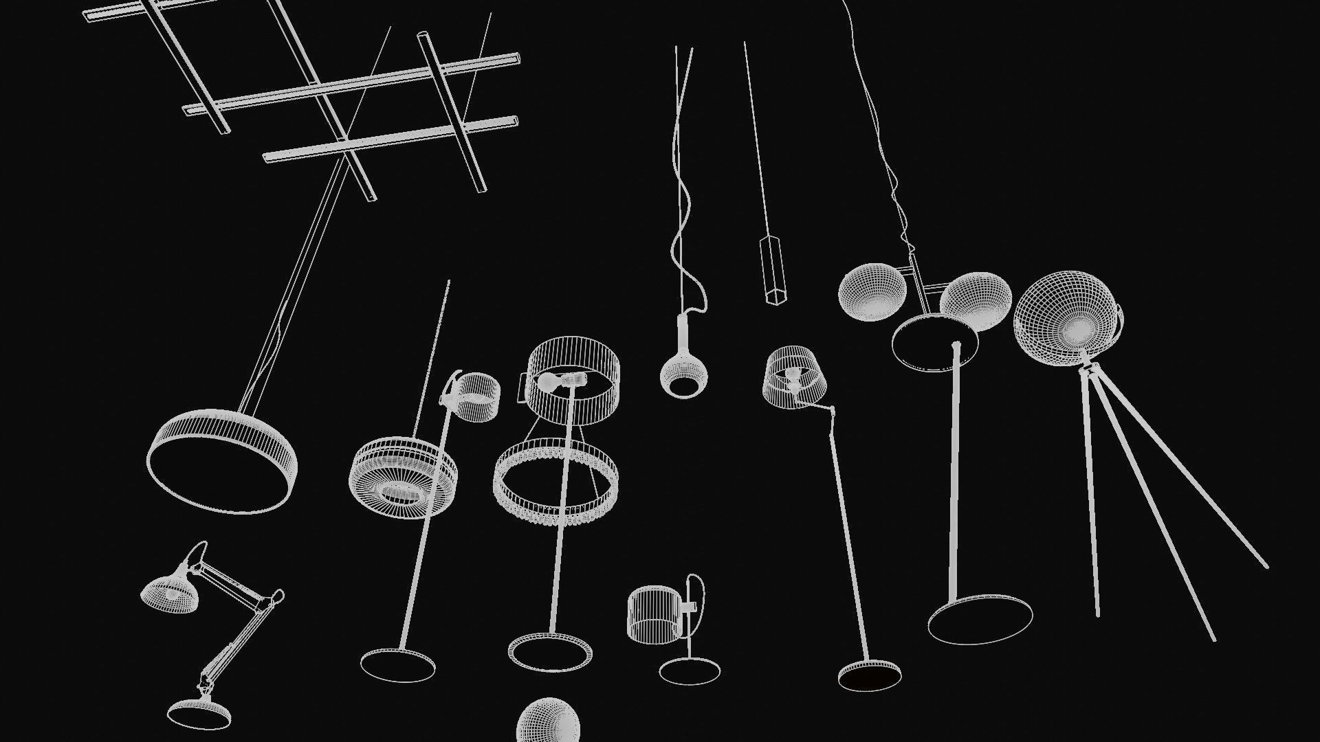 LIGHTING ITEMS 3D model | CGTrader