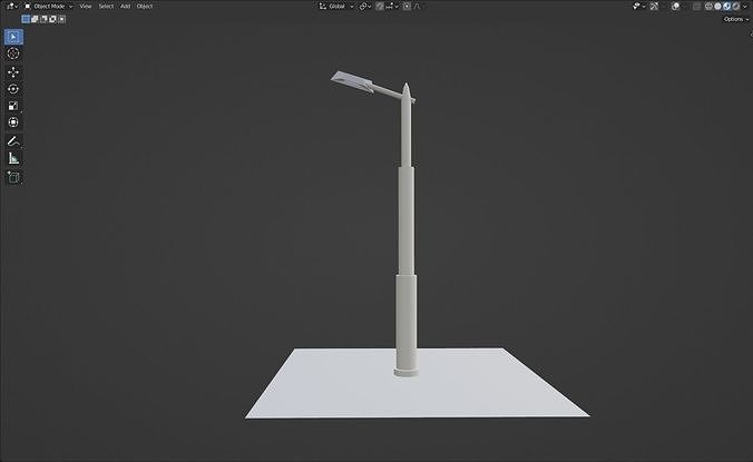 street light 3D model 3D printable | CGTrader