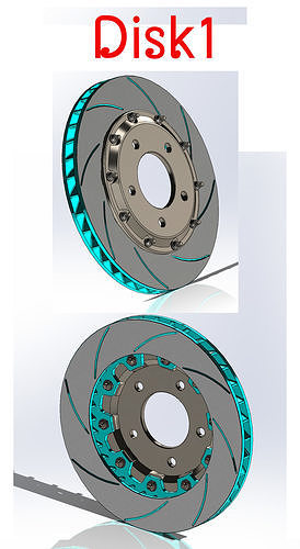 12 Models of disk brake 3D model | CGTrader