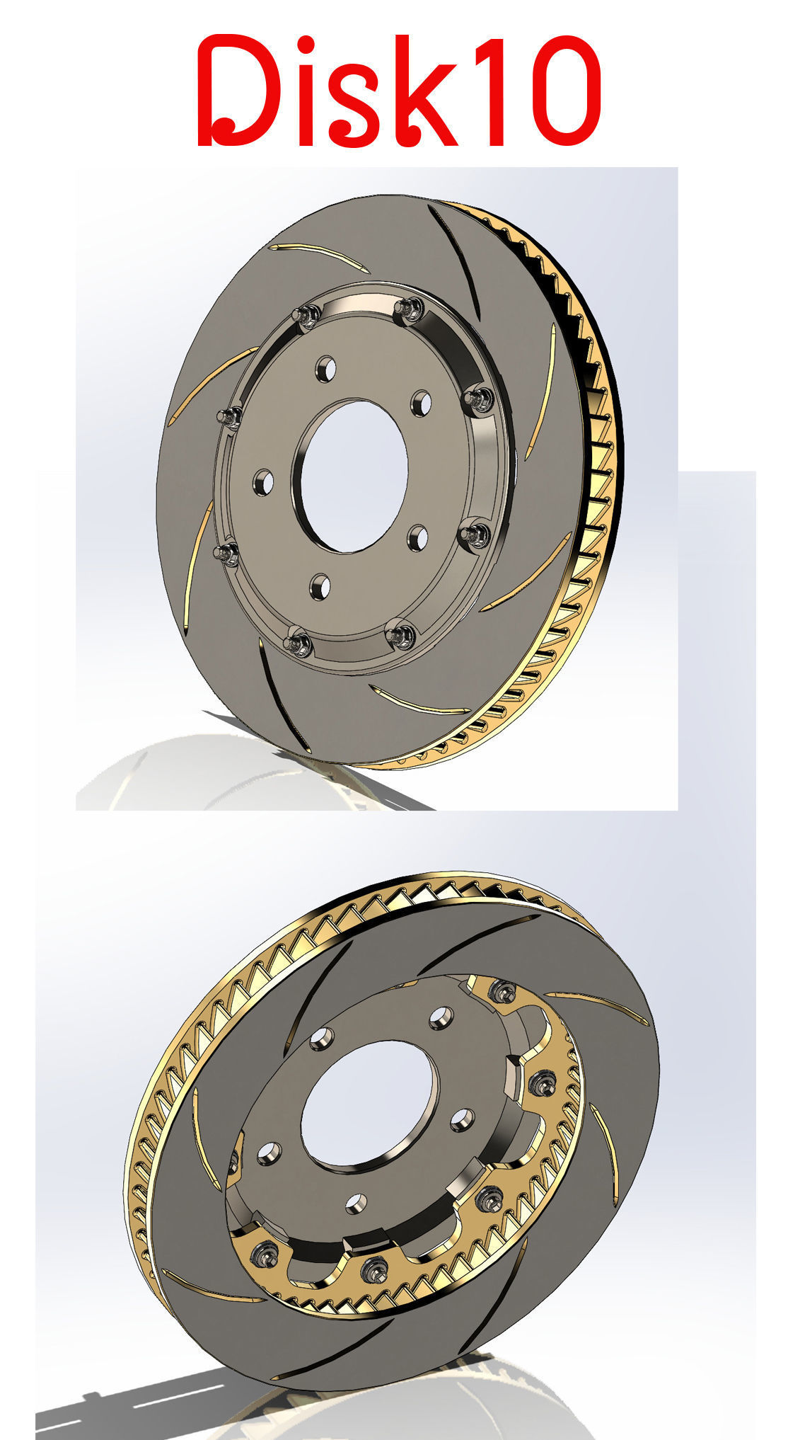 12 Models of disk brake 3D model | CGTrader