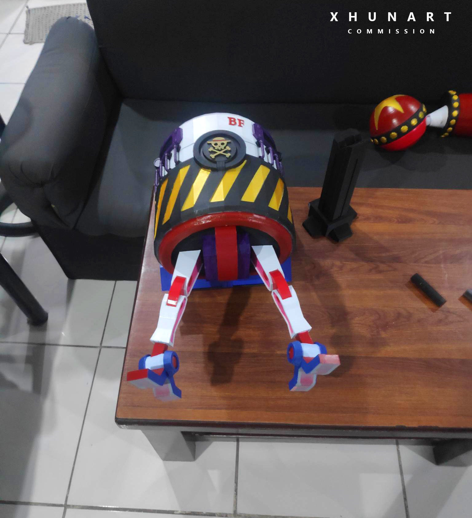 General Franky One Piece STL 3D model 3D printable | CGTrader