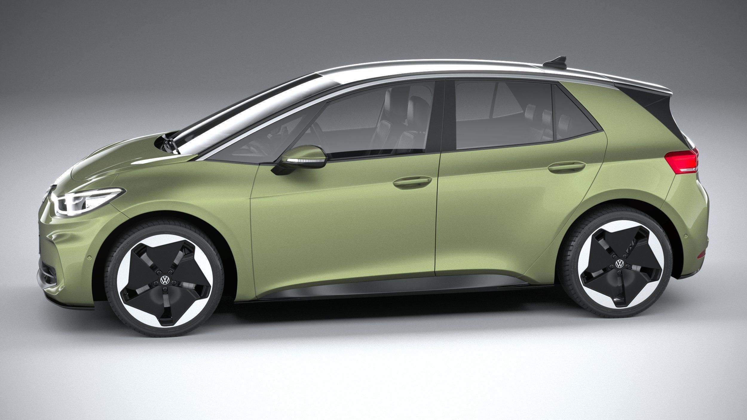 Volkswagen ID3 2024 3D model | CGTrader