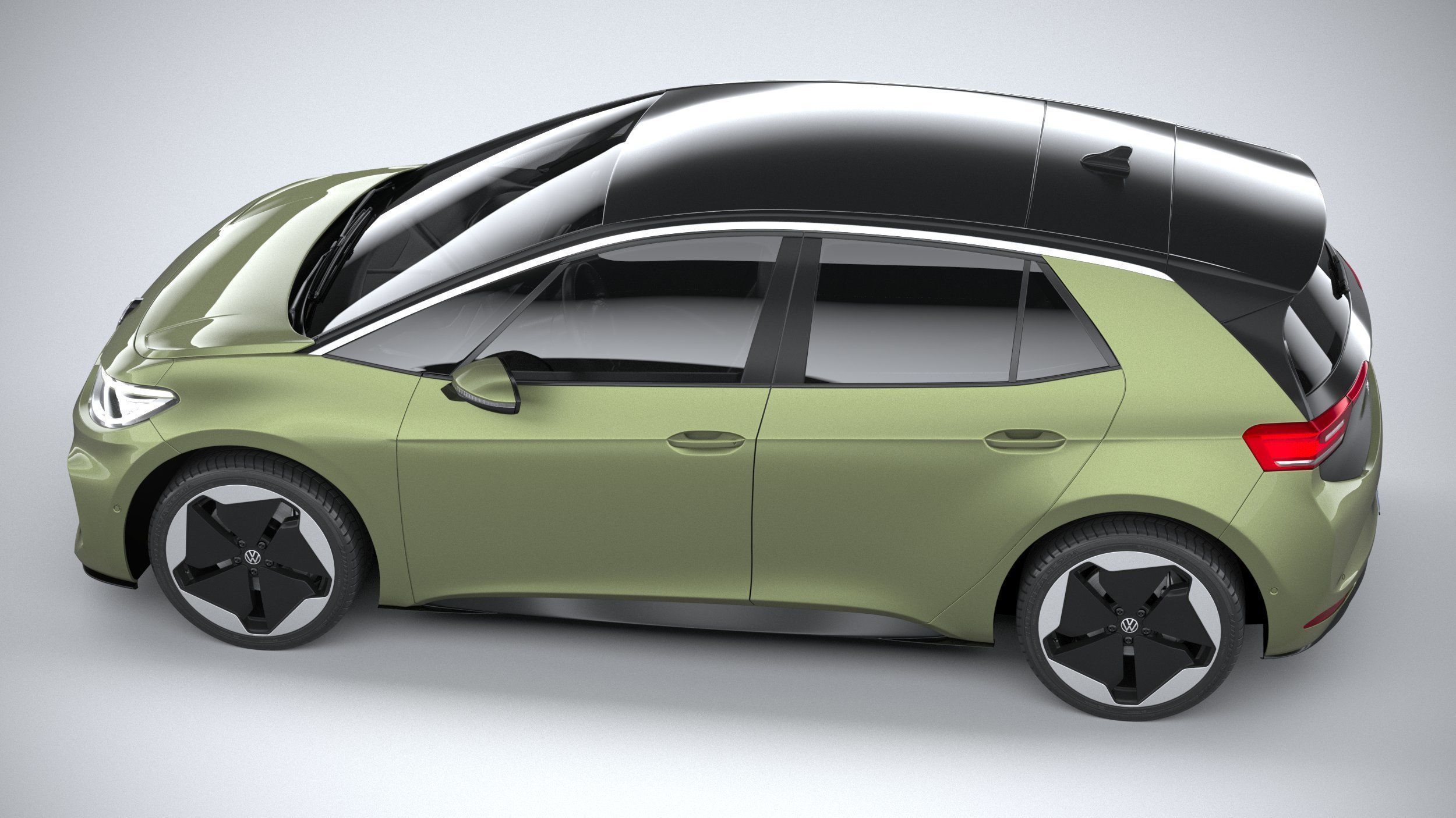 Volkswagen ID3 2024 3D model | CGTrader