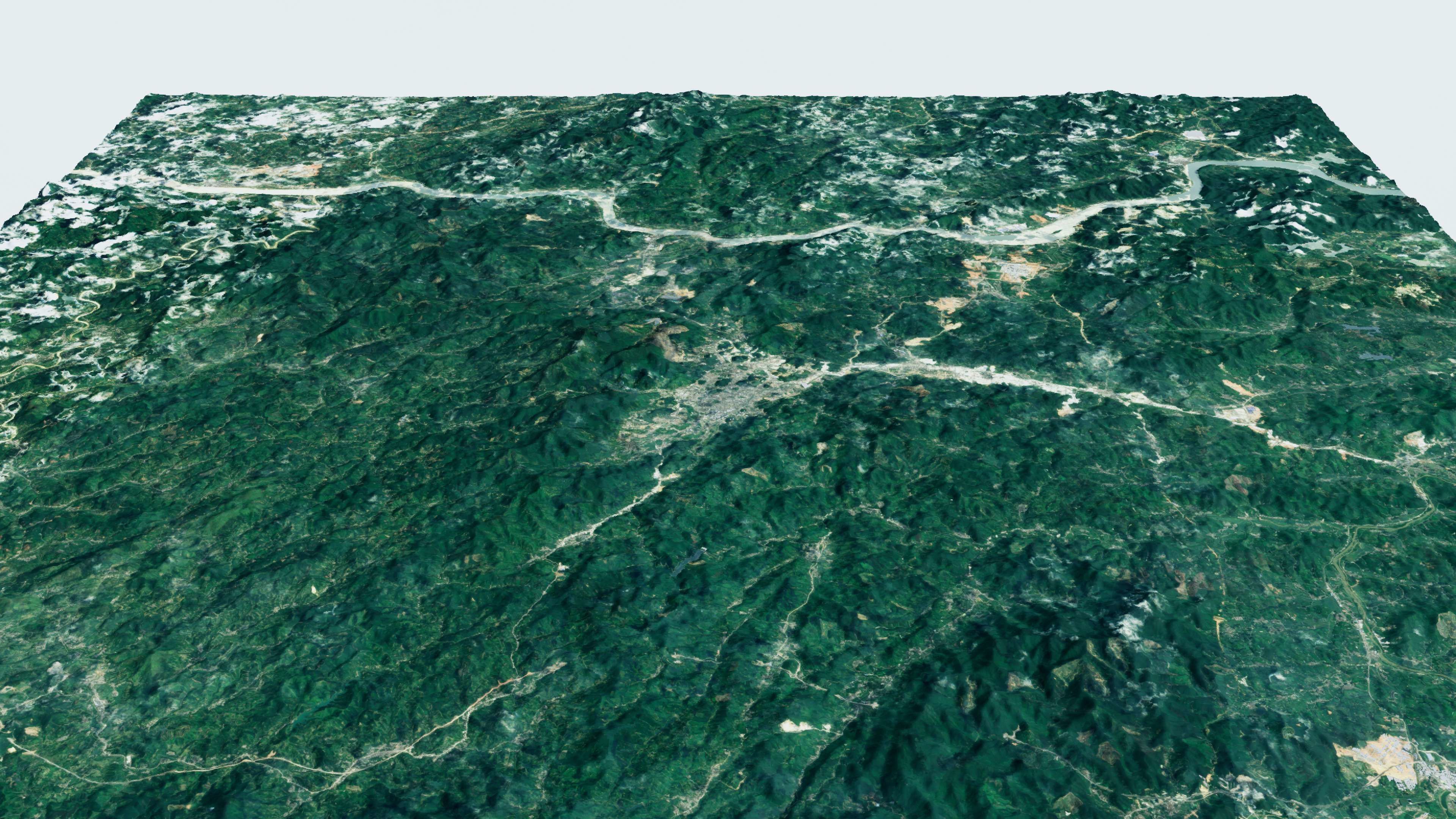 Yunfu China City Landscape 3D Model 3D model | CGTrader